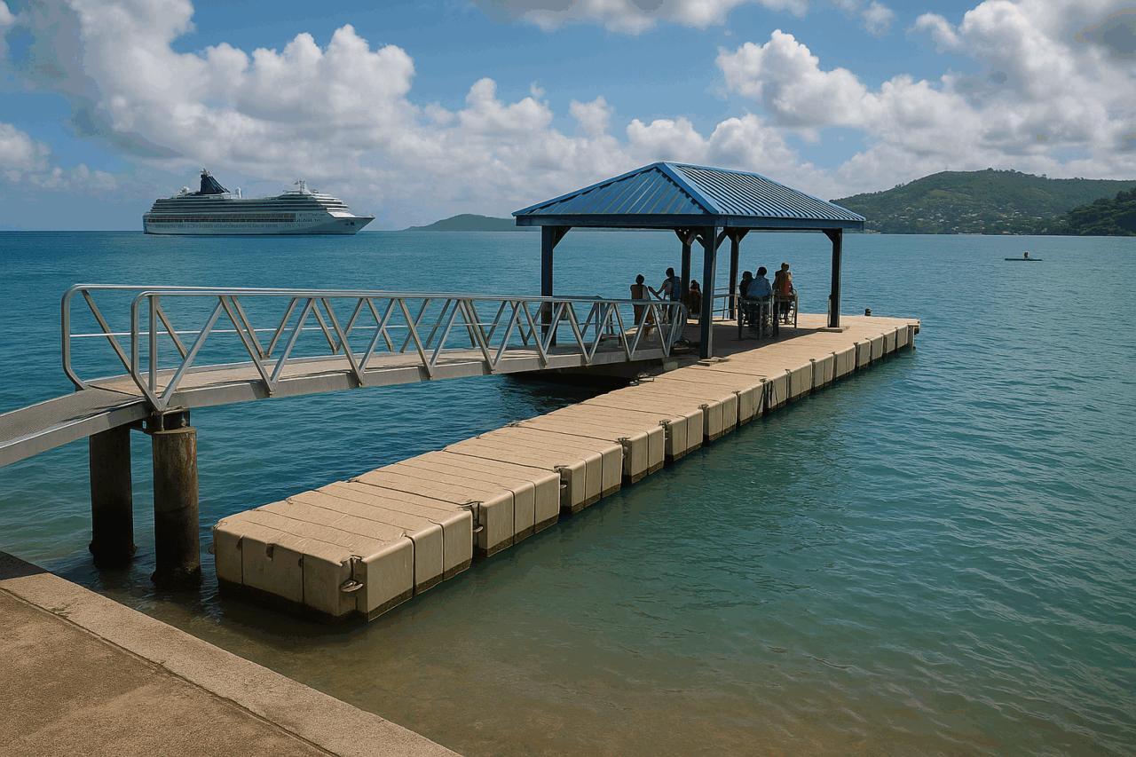 Relance en eaux troubles : Mayotte inaugure un ponton d’urgence pour ...